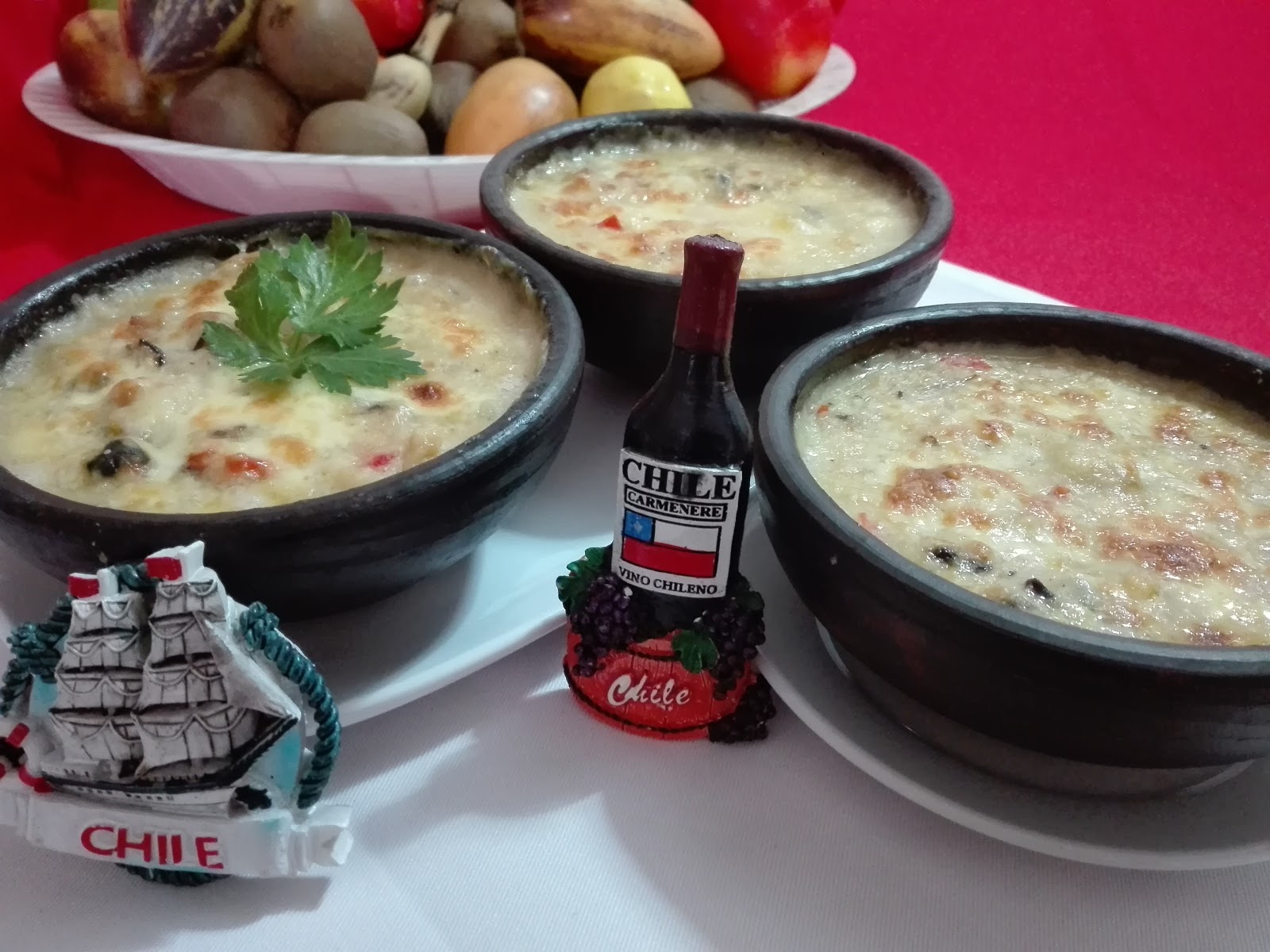 COCINA CHILENA E INTERNACIONAL NORMA: CHUPE DE MARISCOS