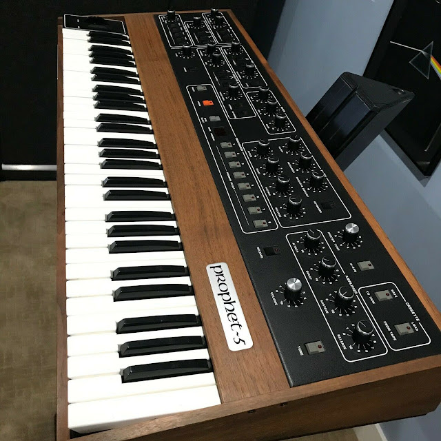MATRIXSYNTH: Sequential Circuits Prophet-5 Synthesizer w/ MIDI