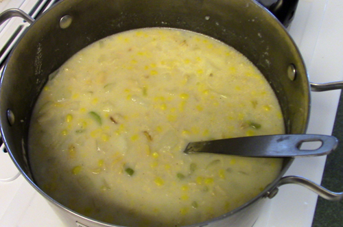 Clam Chowder - Perfect for Fall!