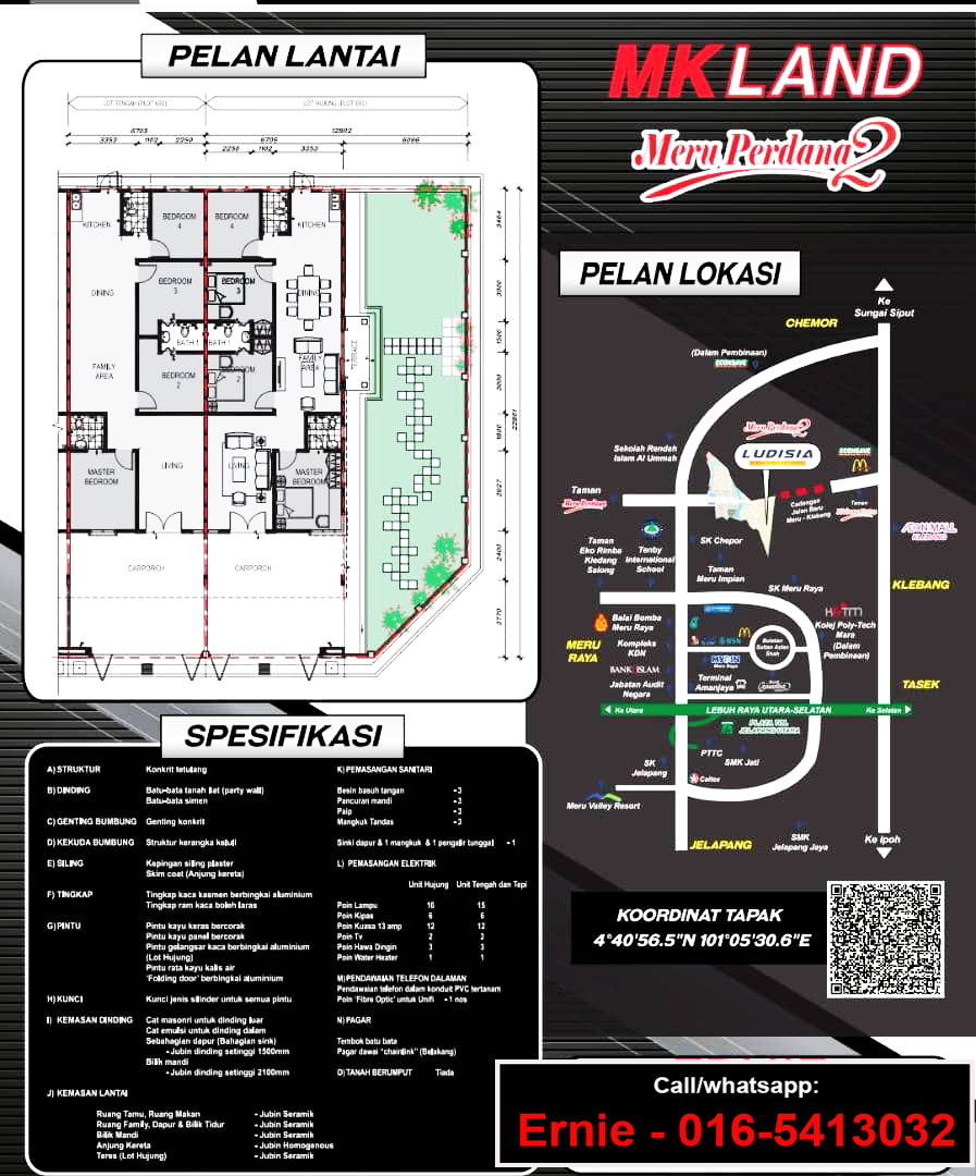 Meru Perdana Ipoh - MK Land Perak: PROJEK TERKINI DIBUKA UNTUK JUALAN ...