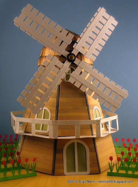 Brigit's Scraps "Where Scraps Become Treasures": It's a Windmill