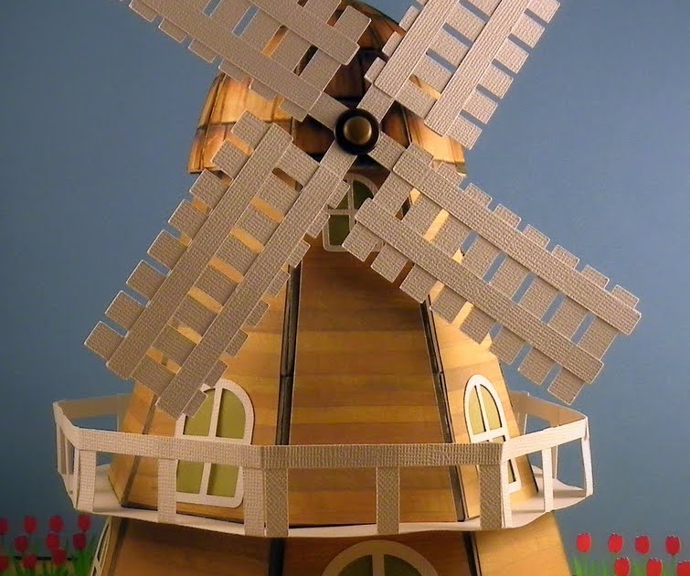 Brigit's Scraps "Where Scraps Become Treasures": It's a Windmill
