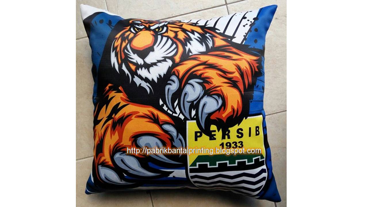 Bantal Print Custom, Bantal Hias, Bantal Karakter