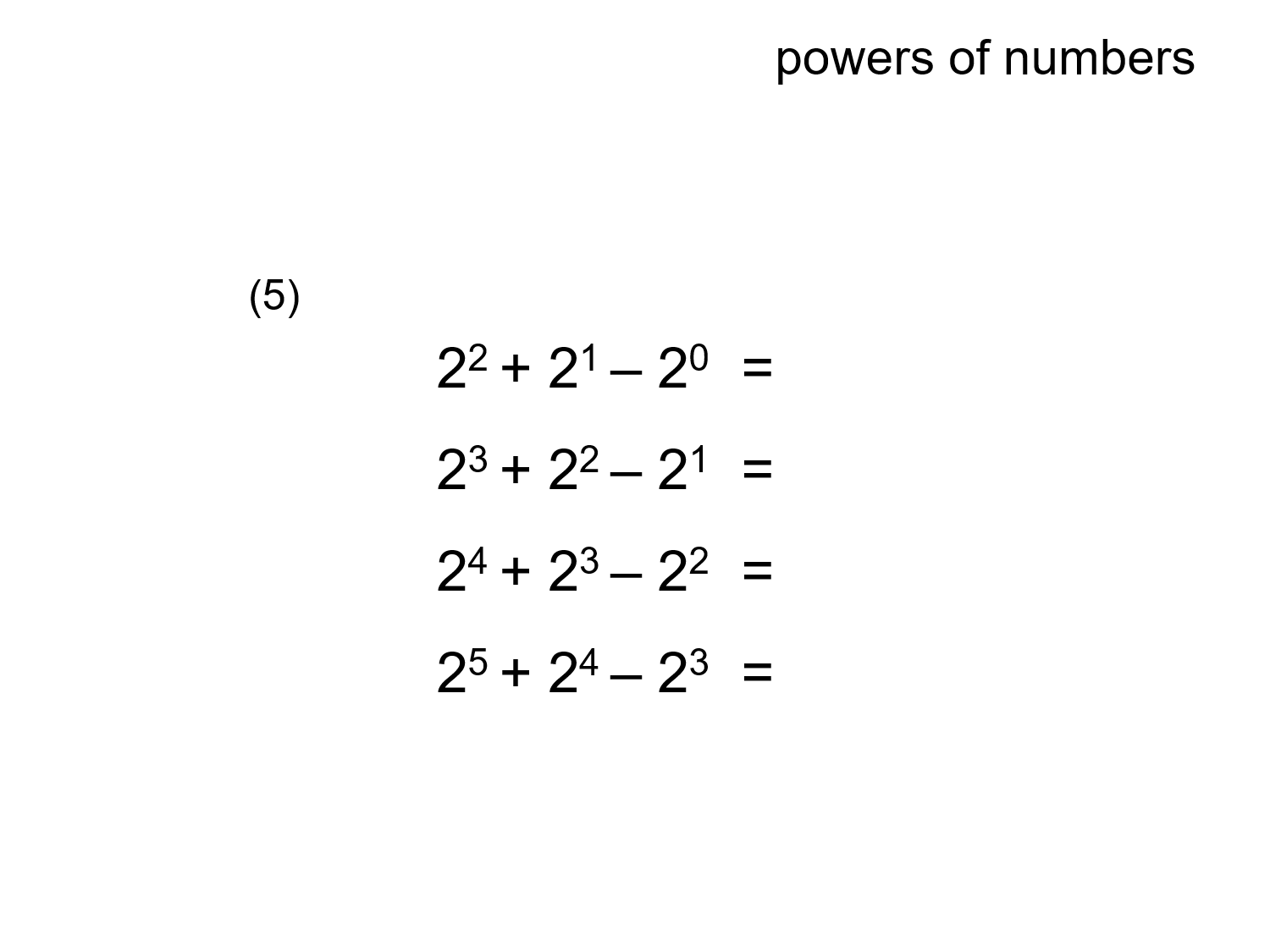 MEDIAN Don Steward Mathematics Teaching Difference Between Powers MEDIAN Don Steward Mathematics Teaching Difference Between Powers