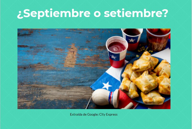 ¿Cómo lo digo: septiembre o setiembre?
