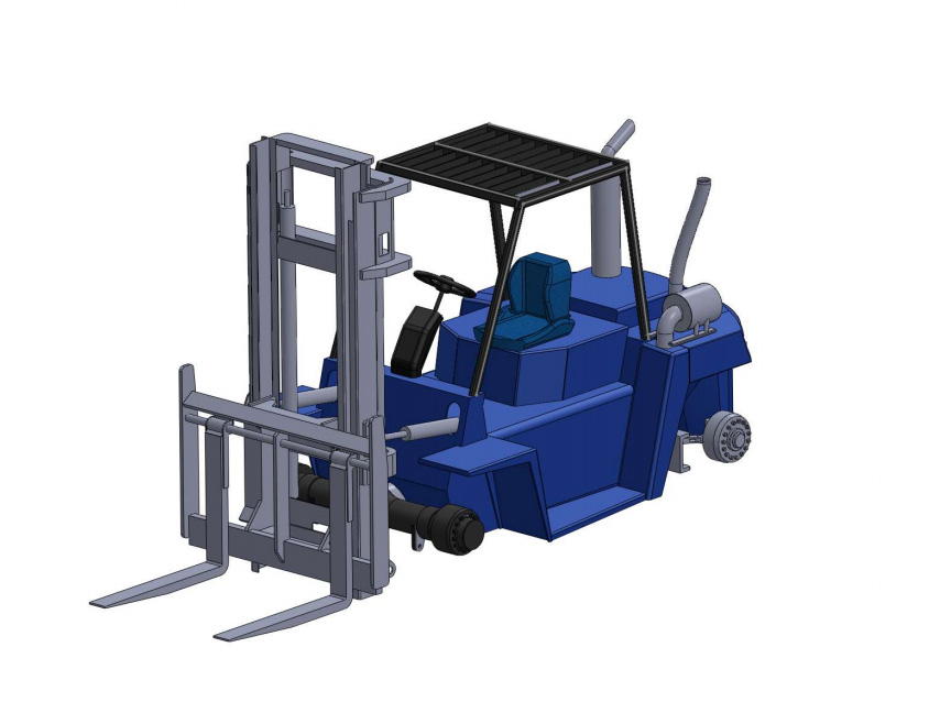 3ro A TMT Proyecto: "Forklift" SolidWorks