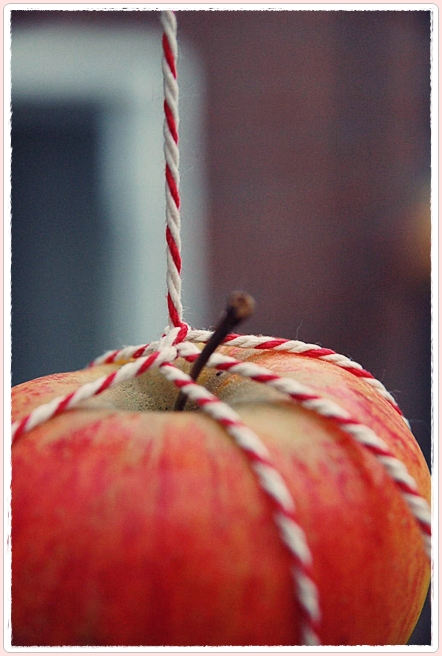 een sneller kloppend hart ♥: ~ appeltjes aan een touwtje