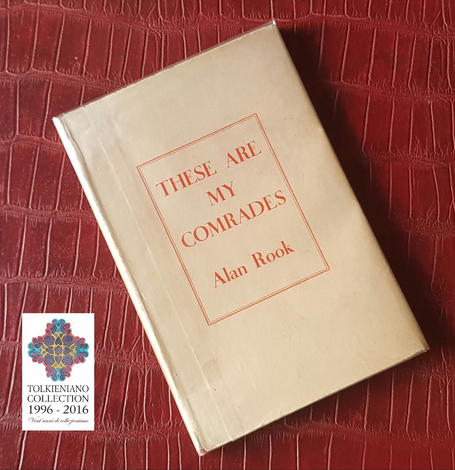 Tolkien collection: Lettera autografa di Tolkien al poeta Alan Rook, 1939