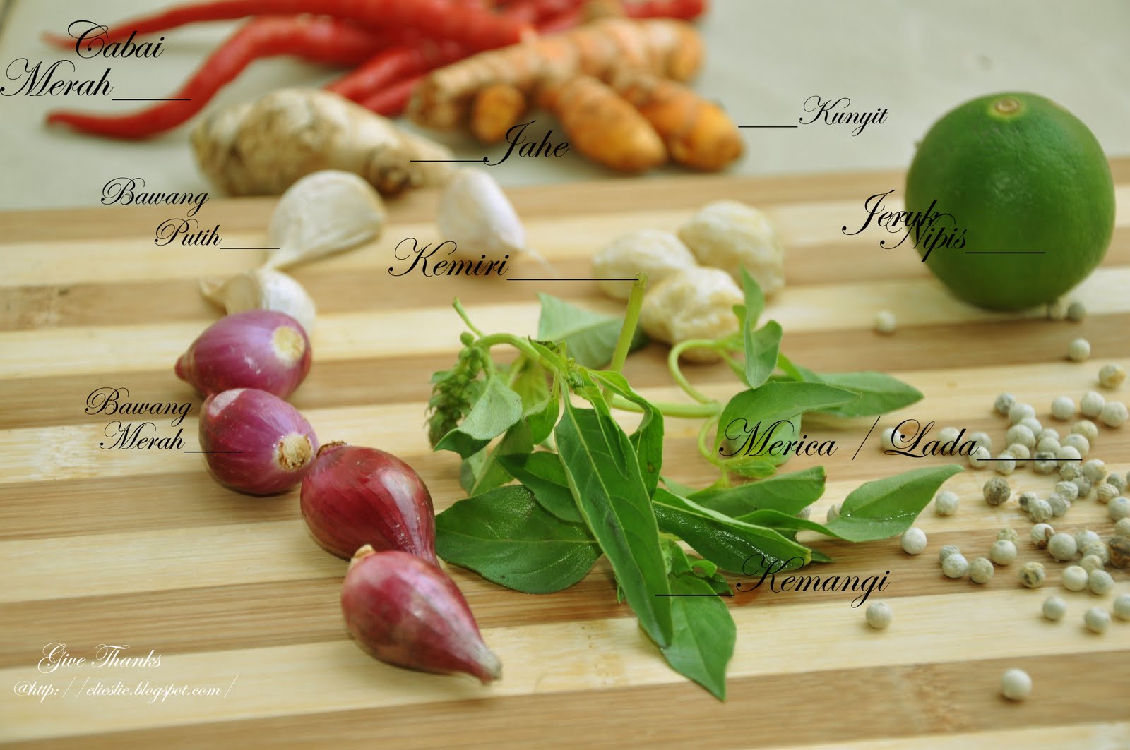 Give Thanks: Prawn Satay with Basil Sauce - Sate Udang Saus Kemangi
