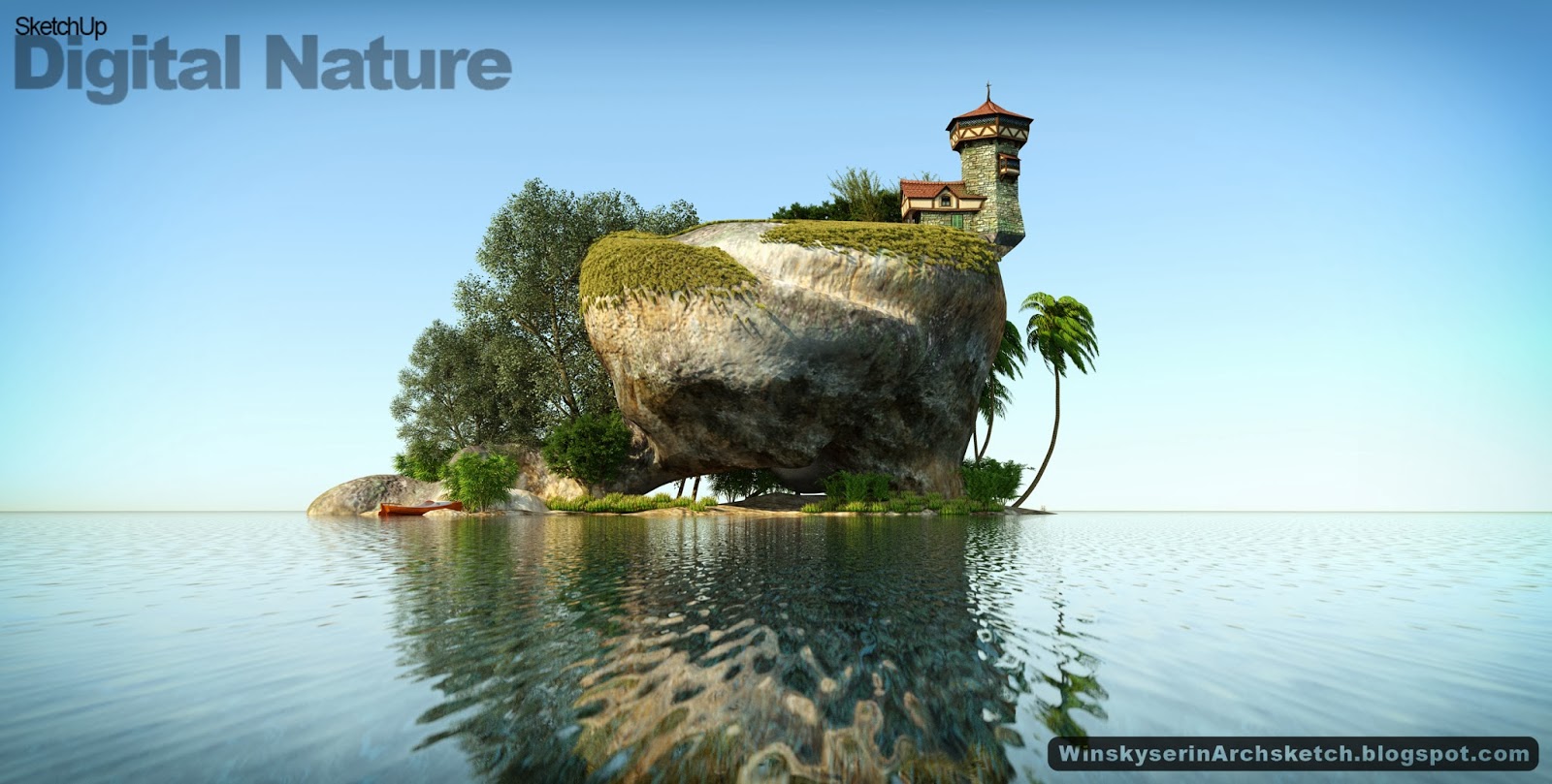 WinskyserinArchSketch: Land SketchUp +Thea render