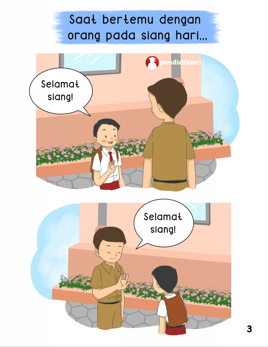 LITERASI: AYO SALING MENYAPA
