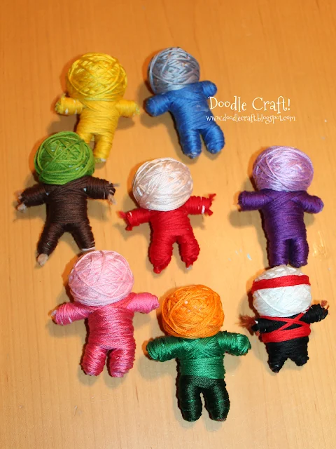 Make Your Own String Voodoo Dolls!