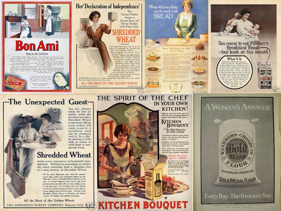America's Century: Blast from the Past Collage: Evolution of Advertisement