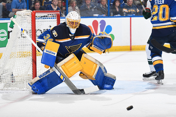 I Love Goalies!: Jake Allen 2016-17 Mask