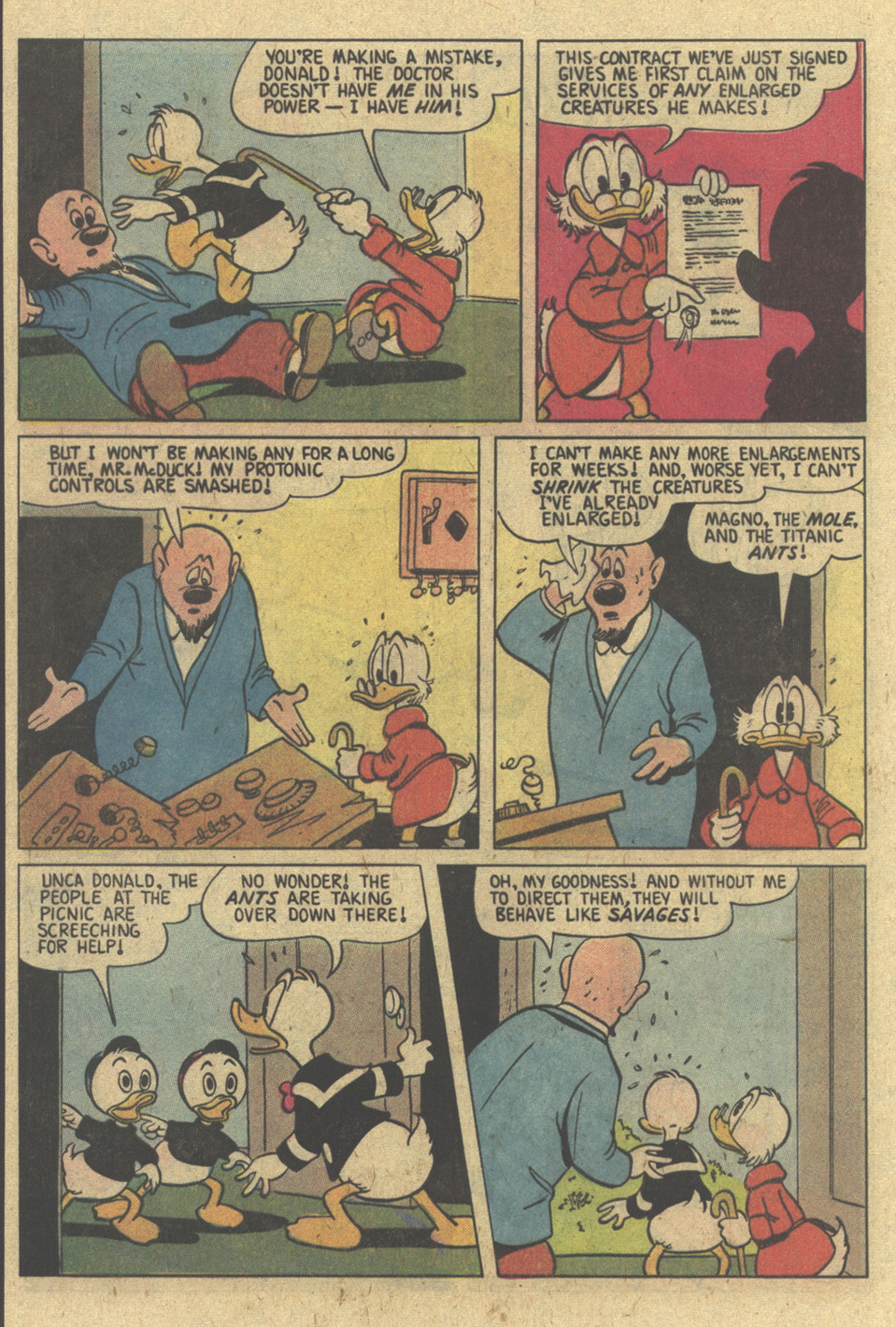 Titanic Ants! (DONALD DUCK #192) Carl Barks (FROM DONALD DUCK #60 ...