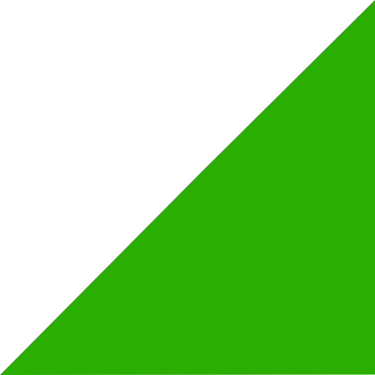 Green right triangle