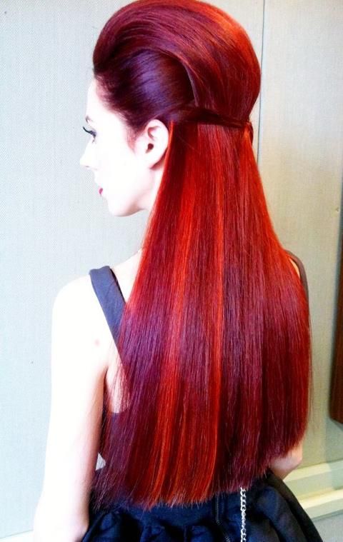 Color de cabello rojo (red hair) ¡ideal para tu cambio de look!