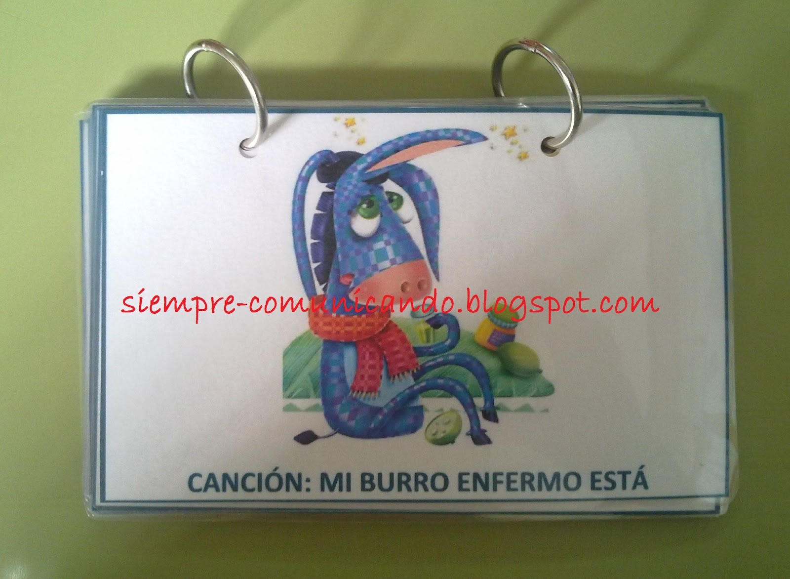 siempre-comunicando: "Mi burro enfermo está"