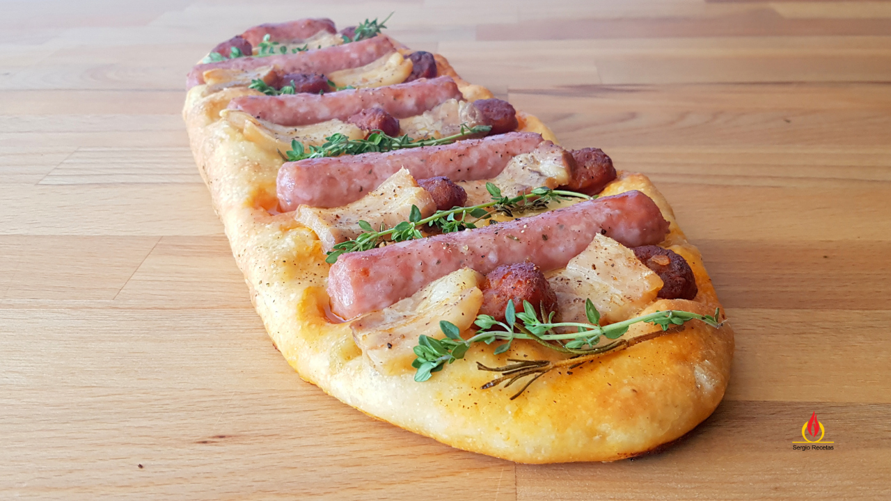 Cómo hacer COCA DE EMBUTIDOS típica valenciana (con masa madre)/Recetas ...