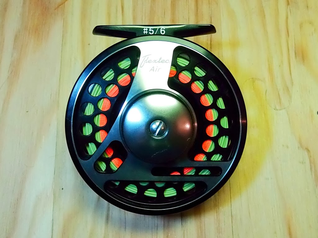 A pelo y pluma-- Flyfishing blog: Nuevo Carrete Flextec Air 5/6