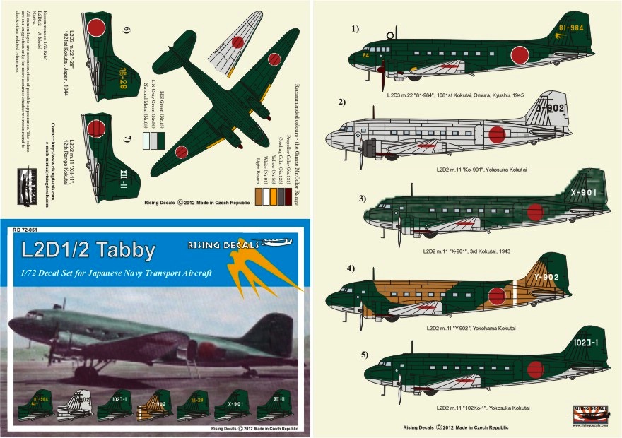 Aviation of Japan 日本の航空史: Recent Rising Decals ~ Tabby and Peggy