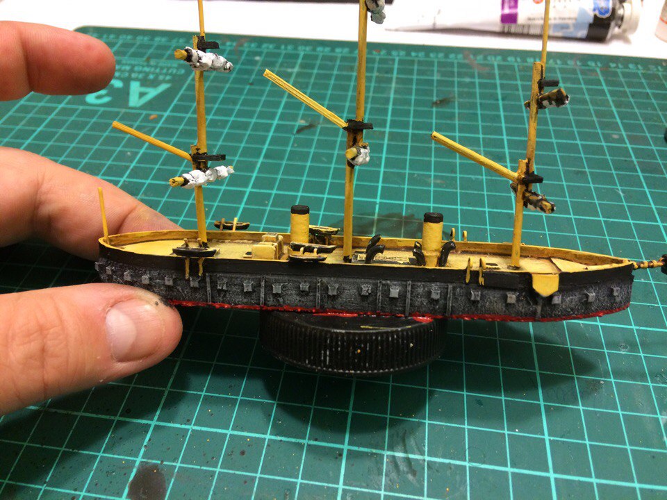 Олово. Акрил.Порох и Смерть: HMS "Zealous" [Victorian Warfare Project]