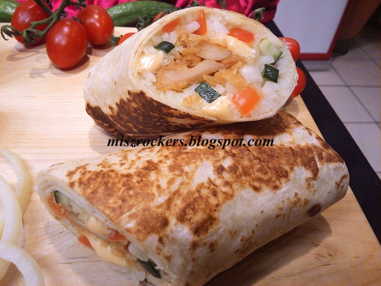 BLOGGER PARTY - KFC ZINGER RICE WRAP | Ceritera Si Gadis Biru