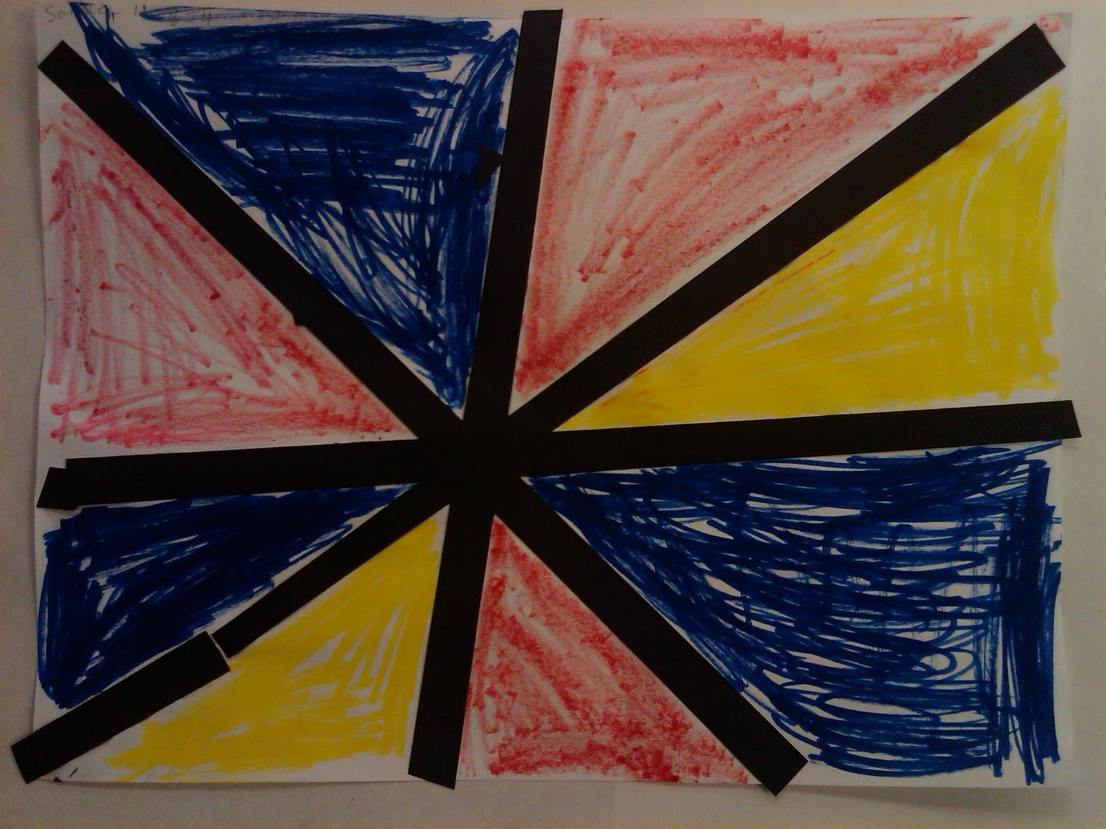 Elements of a Young Artist: Piet Mondrian Primary Colors