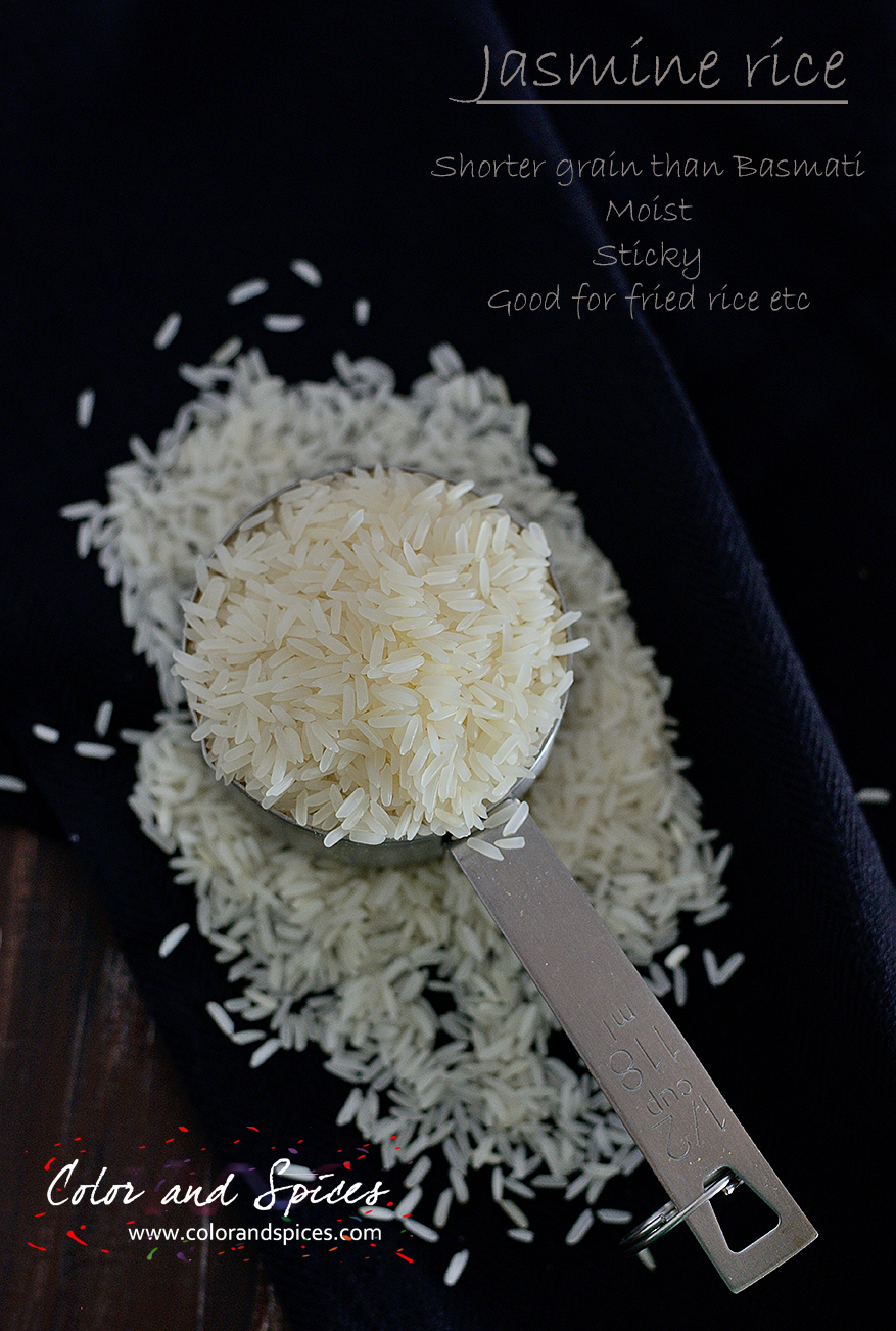 Color and Spices: How to cook jasmine rice...