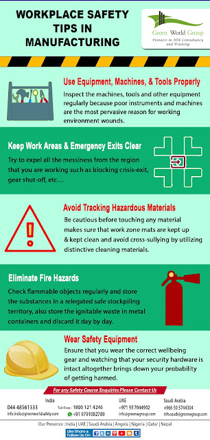 Top 10 Workplace Safety Tips for Manufacturing - GWG
