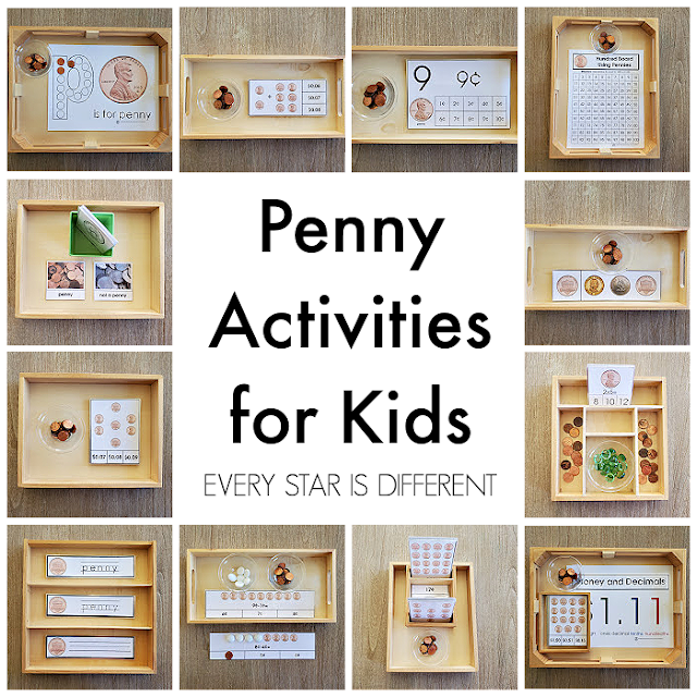 Penny Activities for Kids - Every Star Is Different