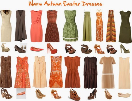 Stagione cromatica Autunno Warm abbigliamento colori