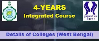 4-Years Integrated BA B.Ed. / BSc B.Ed. Course