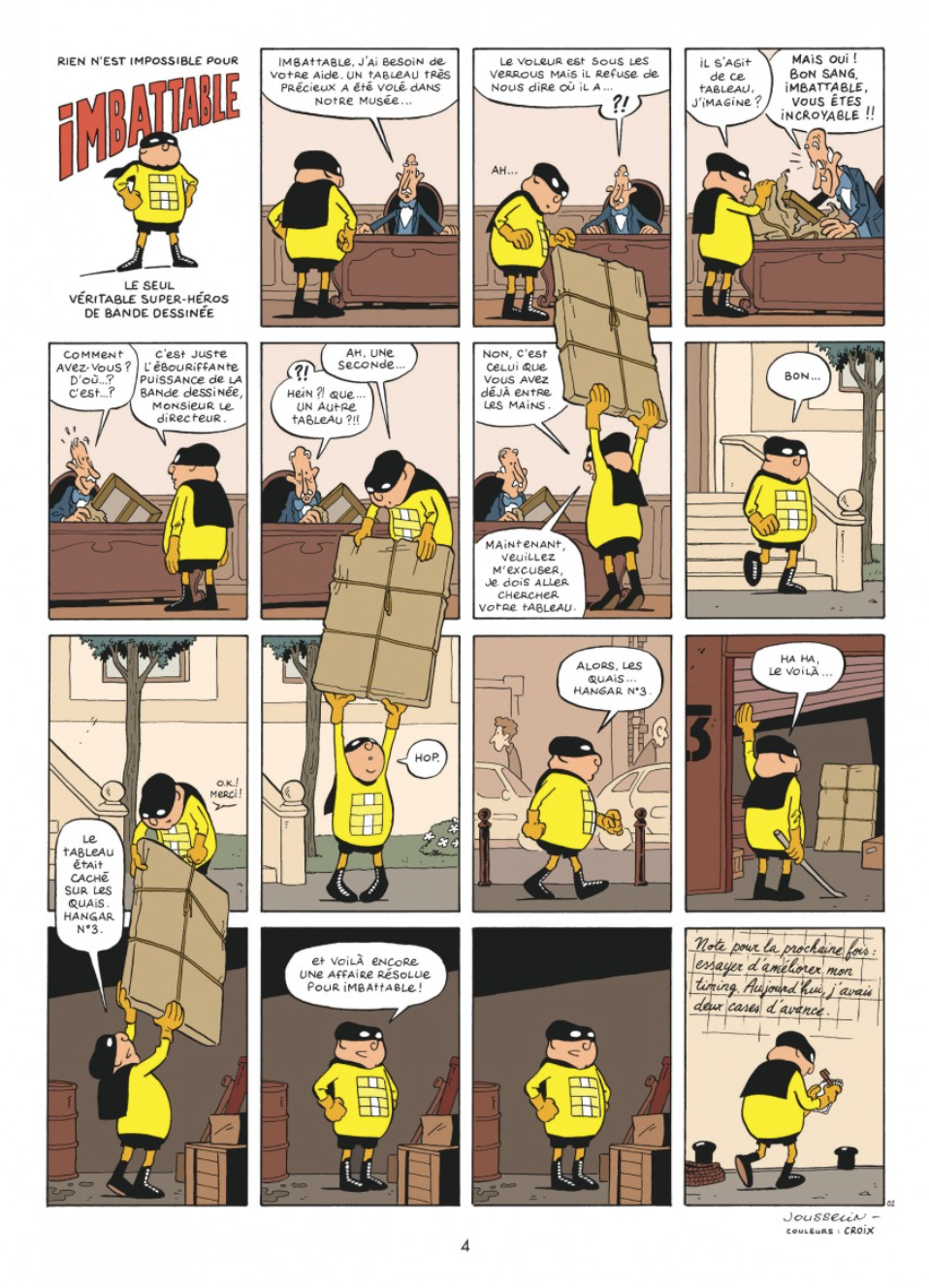 As Leituras do Pedro: Imbattable #1 Justice et legume frais