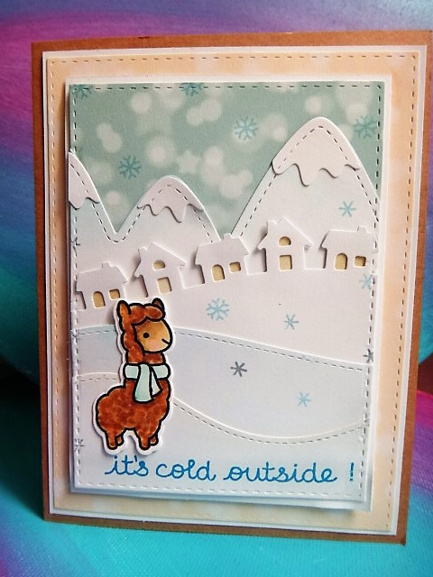HandmadebyRenuka: LAWN FAWN - IT'S COLD OUTSIDE CARDS