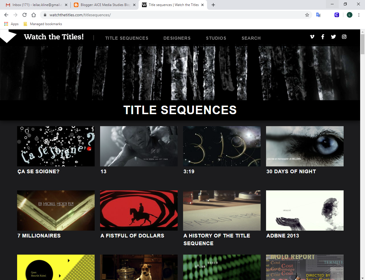 AICE Media Studies Blog: January 2020