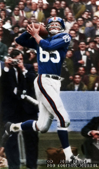 Pro Football Journal: Del Shofner: The Lean, Quiet, and Very Athletic Texan