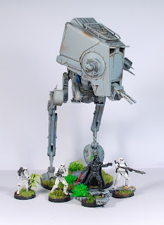 Lord Ashram's House of War: AT-ST painted for Star Wars: Legion!