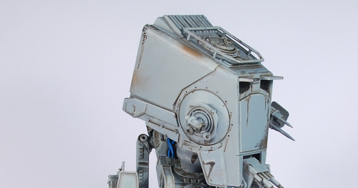 Lord Ashram's House of War: AT-ST painted for Star Wars: Legion!