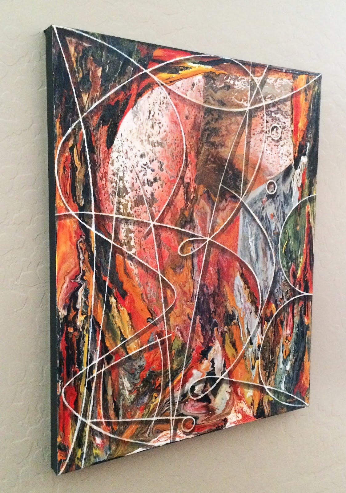 MELVIN SILAO'S PAINTINGS: SELF CONTROL