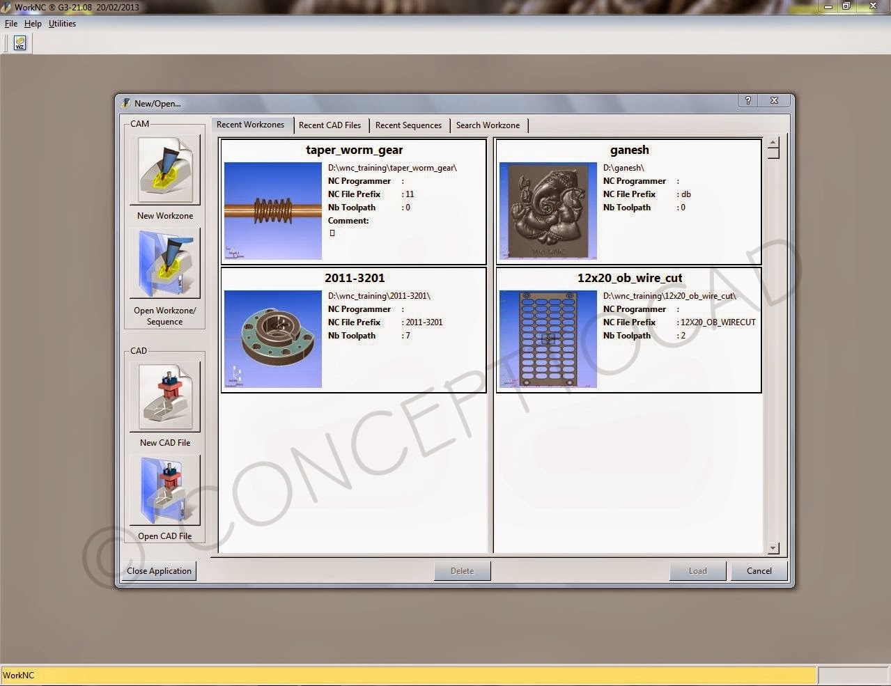 Concept To CAD: Lets Start Using The Software WorkNC V21..