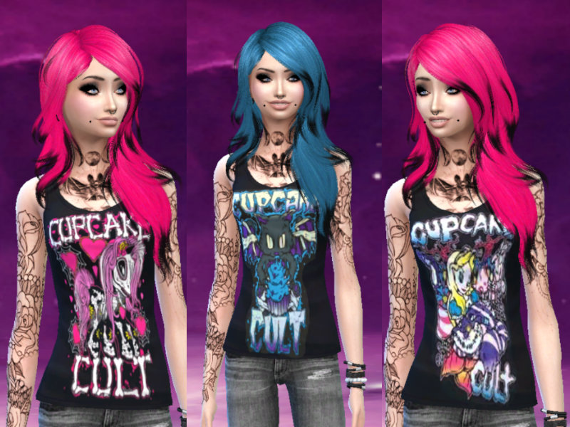 SIMS CC BLOG: TS4CC Y2K SCENE/EMO MASTERLIST