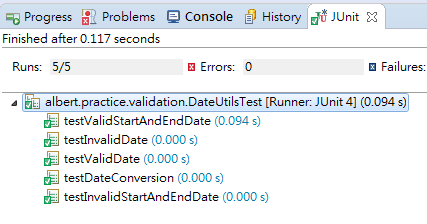 albert's blog: [commons-validator] Date-related utilies
