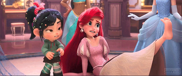 Footnotes: Wreck It Ralph 2: Ariel Extended Animations