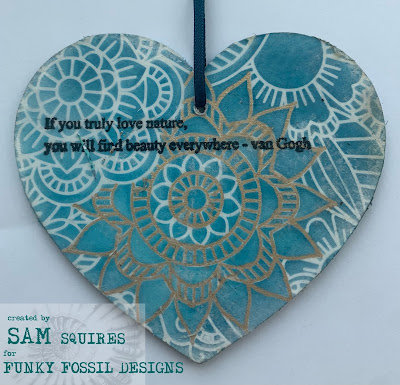 A Crafting Niche: Funky Fossil Designs "Wild and Free" New Stamp Preview