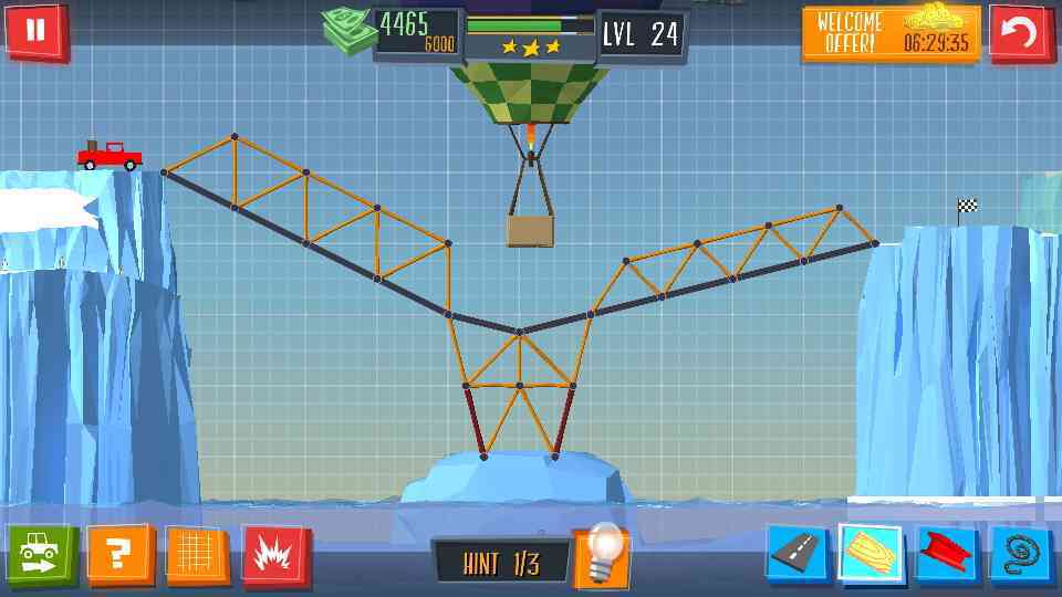 Build a Bridge Level 1-30 Solved, 3 Star Walk Through - Gamers Amatir