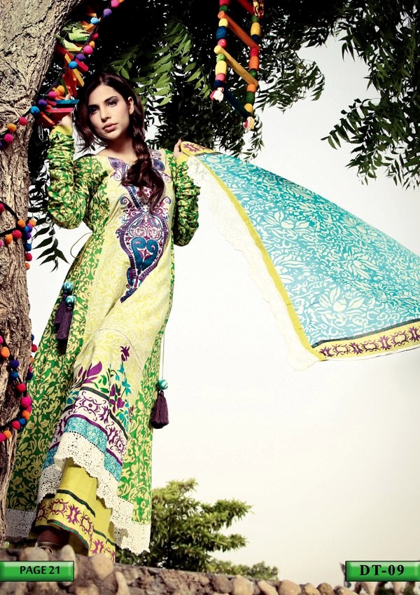 Sabiha's Designer Lawn Collection 2012 For Womans | Latest Mid Summer ...
