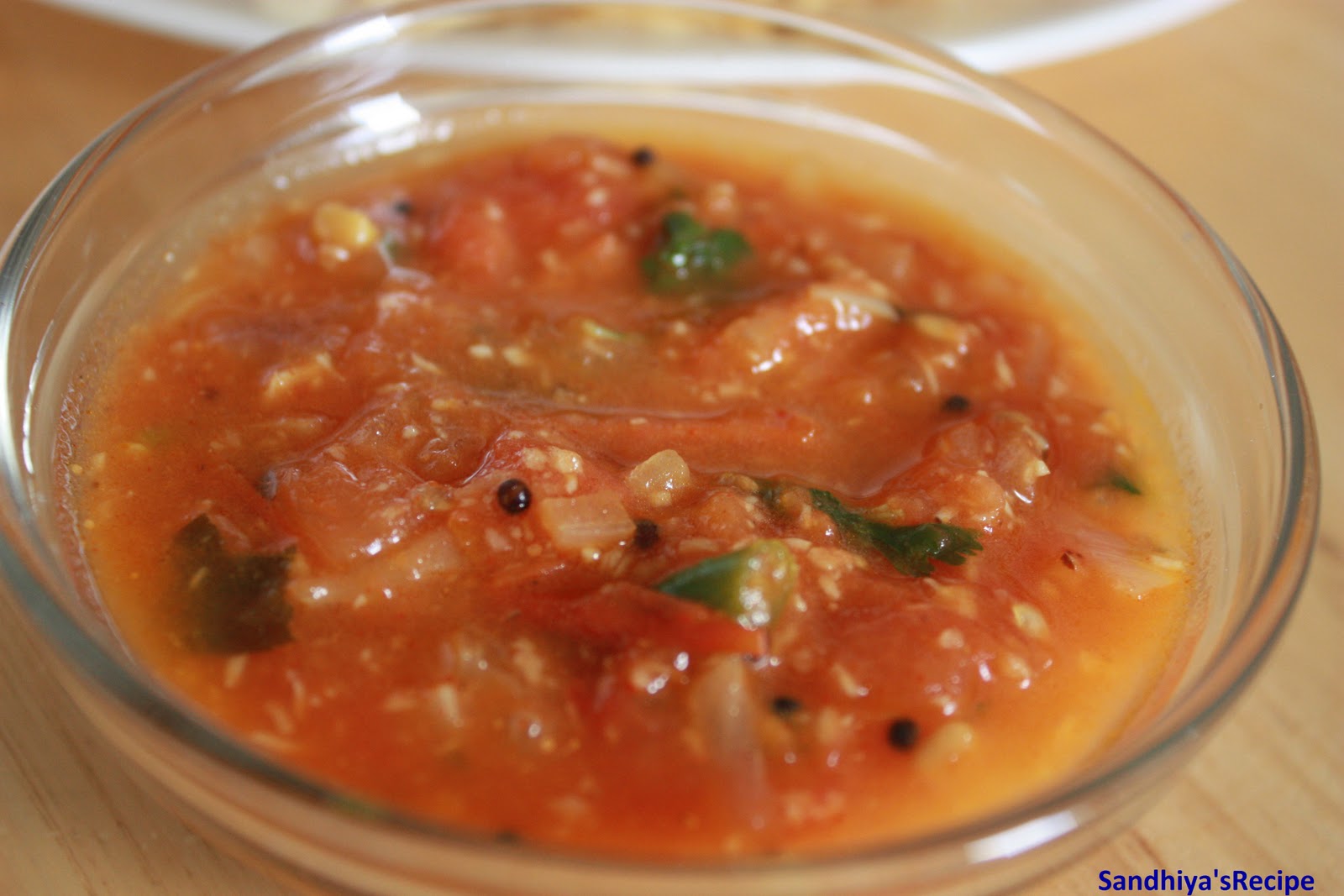 Sandhiya's Cookbook: Thakkali Pachadi | Tomato Pachadi | Accompaniment ...
