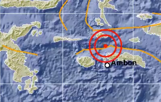 Gempa M 5,1 Guncang Seram Maluku