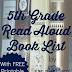 The Planted Trees: Fifth Grade Read Aloud List